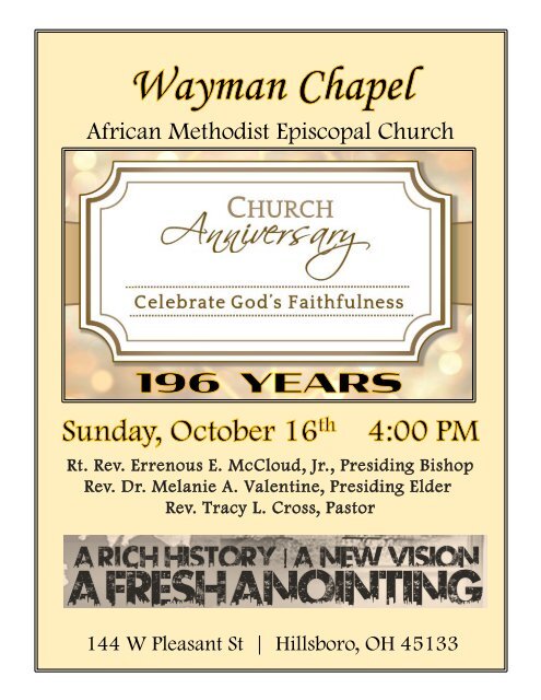 TRACY CROSS - WAYMEN 196 ANNIVARSARY