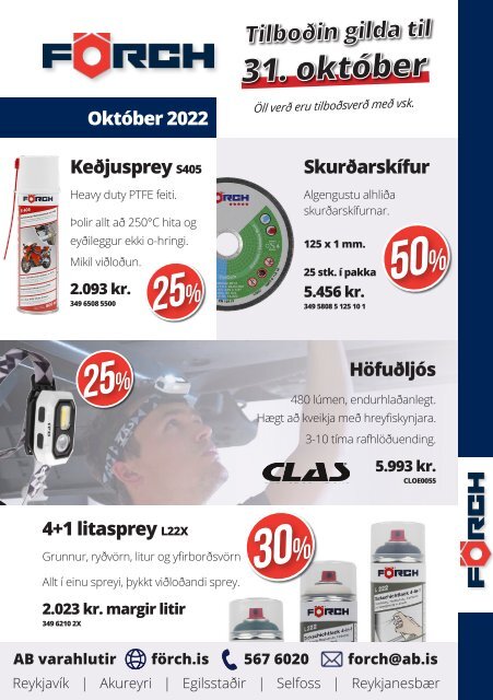 Förch október 2022