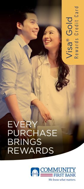 Visa® Gold Rewards Credit Card