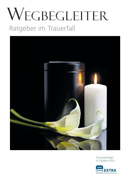 Wegbegleiter - Ratgeber im Trauerfall - Oktober 2022