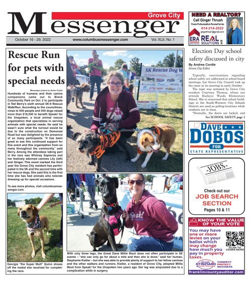Grove City Messenger - October 16th, 2022