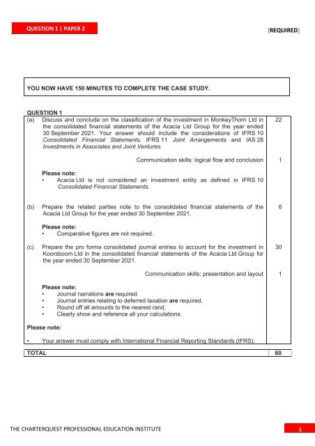 Mock Paper 2 Required