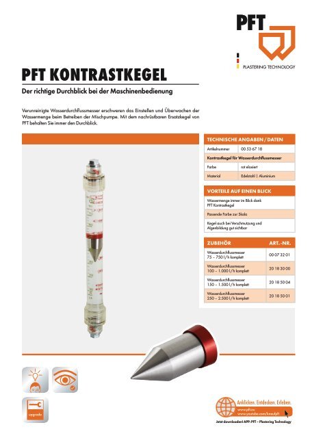 PFT KONTRASTKEGEL_de