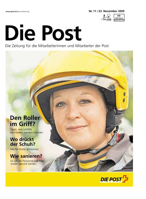 «Die Post» - Personalzeitung - Die Schweizerische Post