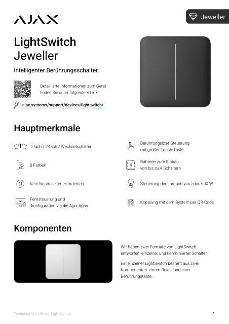 [TDS] LightSwitch — DE