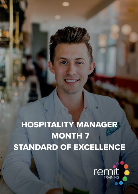 Hospitality Manager - Month 7