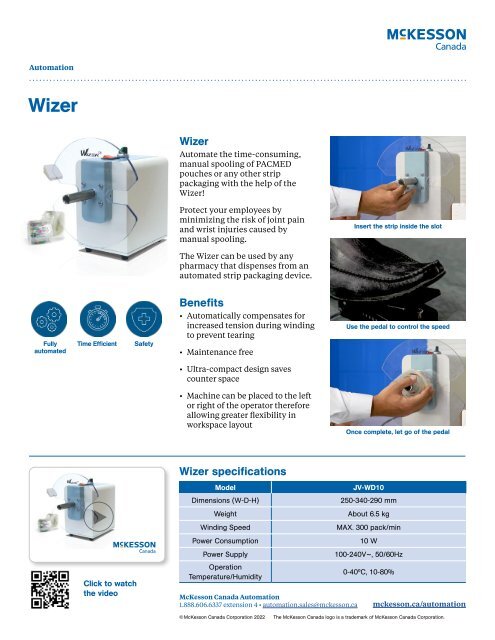 Strip Packaging Technology - Wizer
