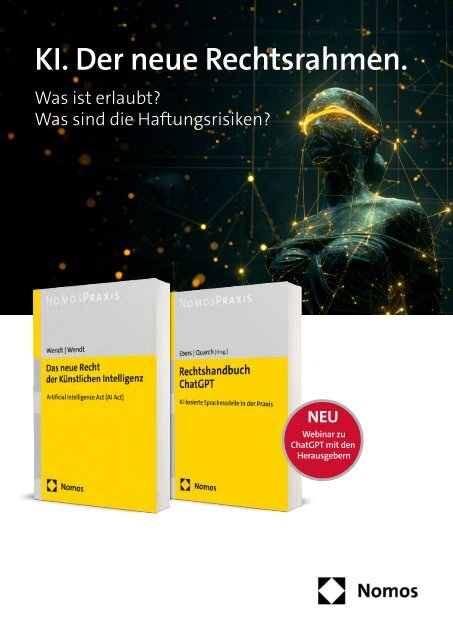 Prospekt KI. der neue Rechtsrahmen. Prospekt KI. der neue Rechtsrahmen.