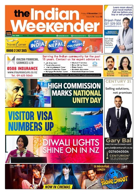 Indian Weekender, 4 November 2022