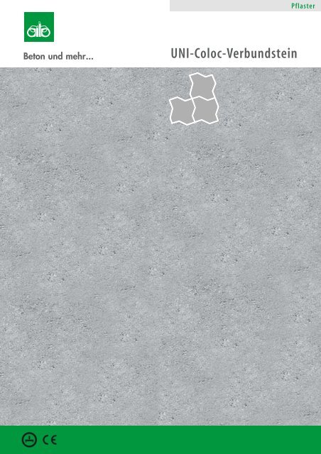 UNI-Coloc-Verbundstein