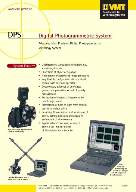 DPS Digital Photogrammetric System