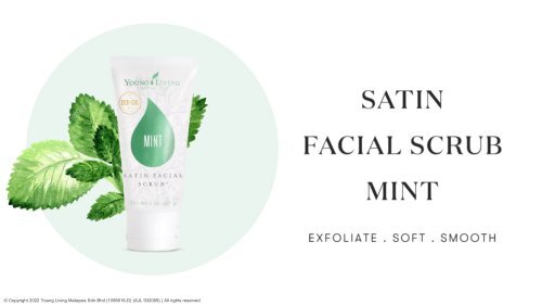 Nutshell_Satin Facial Scrub Mint