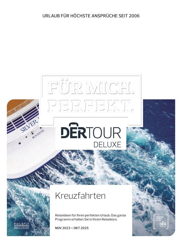 DERTOUR Erlebnisreisen 2025