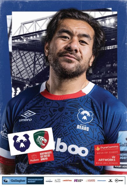 Matchday programme 2022/23: Bristol Bears vs Saracens