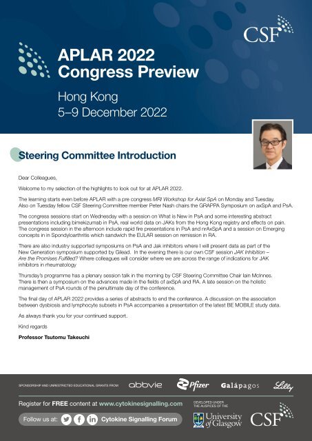 APLAR 2022 Highlights