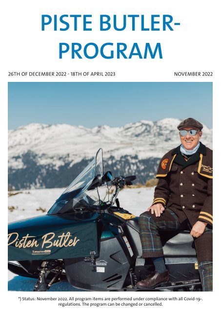 Butlerprogramm ENGLISCH