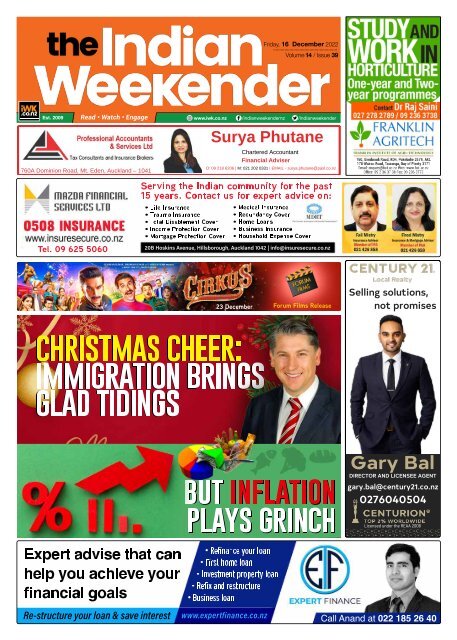 The Indian Weekender 16 december 2022