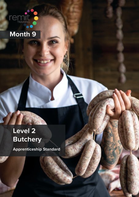 Level 2 Butchery - Month 9