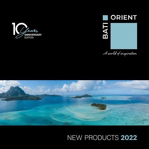 BATI ORIENT USA - CATALOG NEW PRODUCTS 2022 - HR