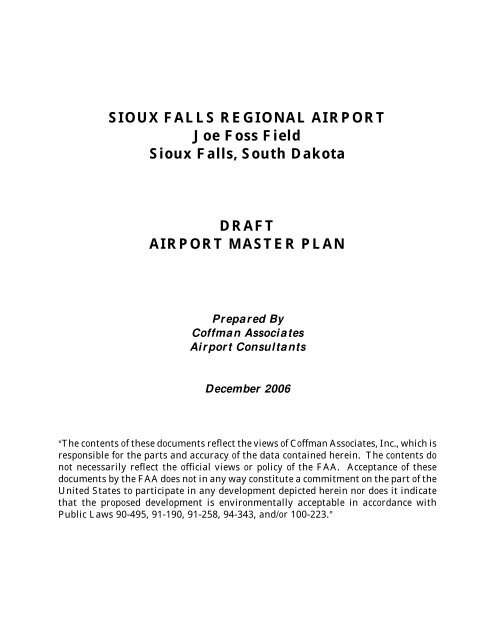 SIOUX FALLS REGIONAL AIRP