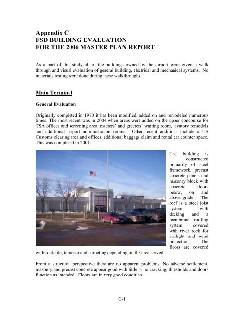 Appendix C FSD BUILDING E