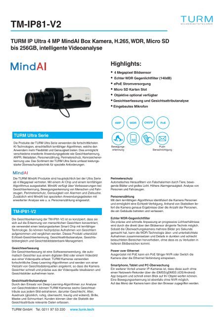TM-IP81-V2 Datenblatt