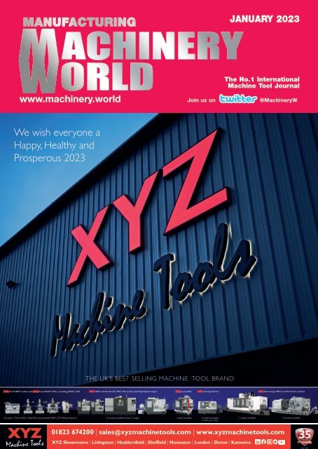 Manufacturing Machinery World - January 2023