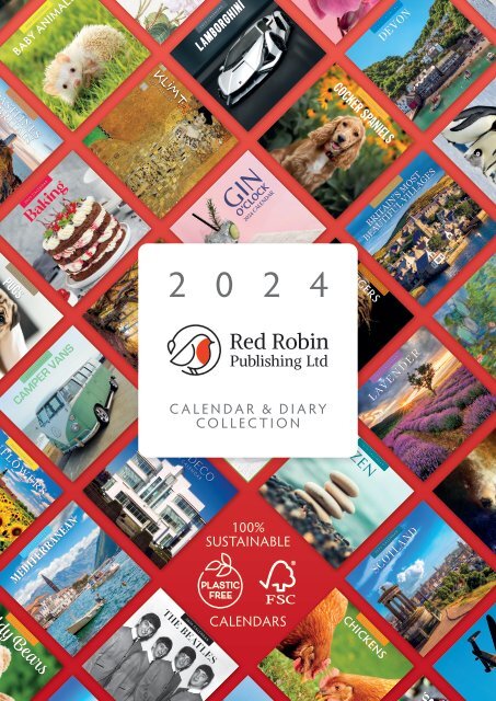 Red Robin Publishing 2024 Calendar & Diary Collection