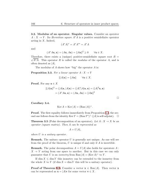 166 6. Structure of opera