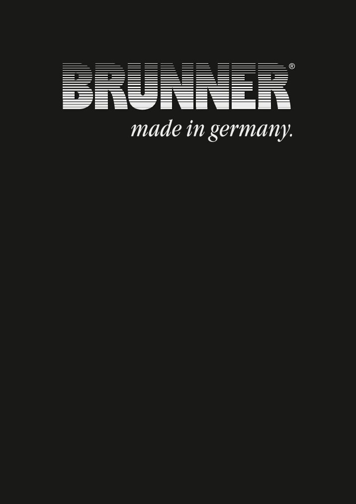 Prospekte BRUNNER