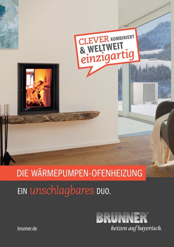 Systemkamine BSK, Systemöfen BSO & Kleinspeicheröfen KSO| BRUNNER Broschüre