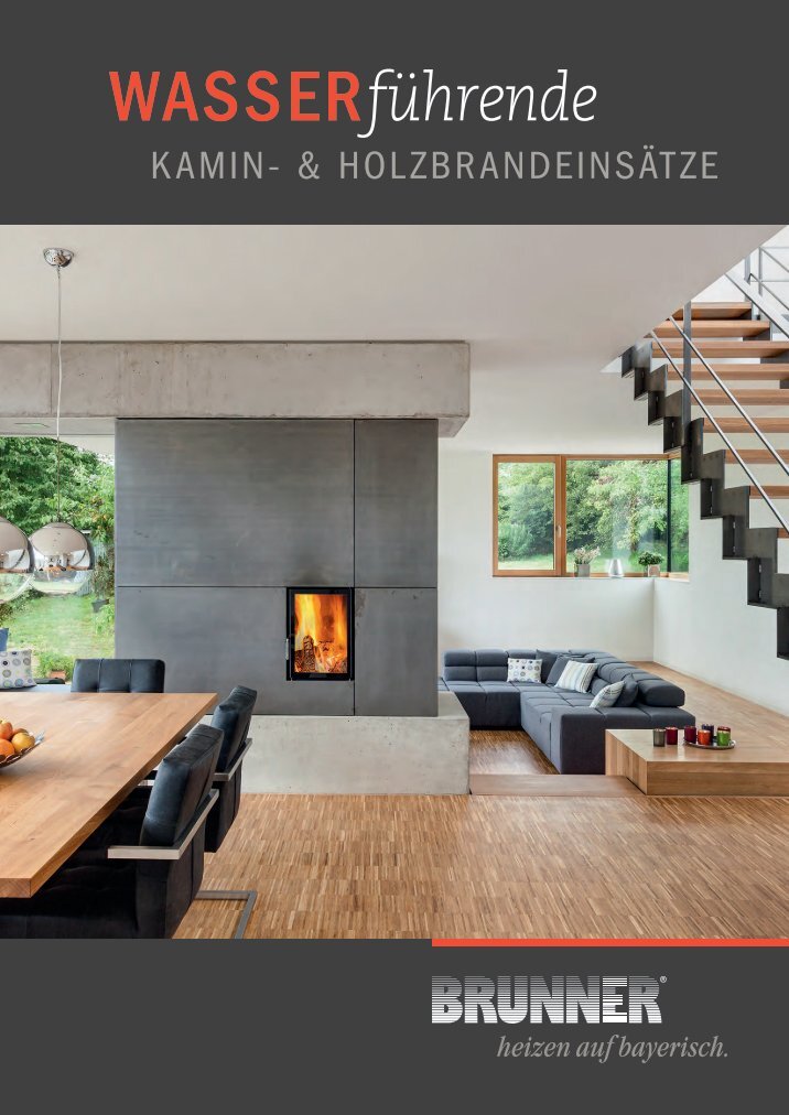 Systemkamine BSK, Systemöfen BSO & Kleinspeicheröfen KSO| BRUNNER Broschüre