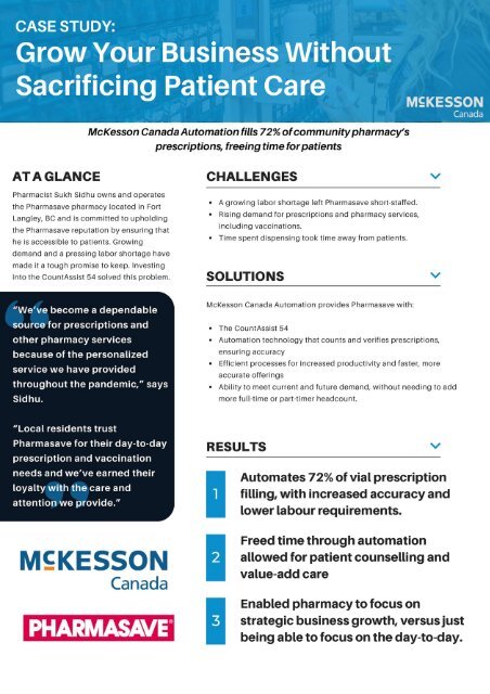 Case Study: Grow your business without sacrificing patient care