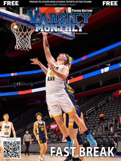 January 2023 Issue of Varsity Monthly Thumb Magazine