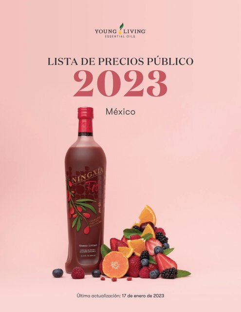 Lista de Precios Público 2023 | Digital Library | Young Living