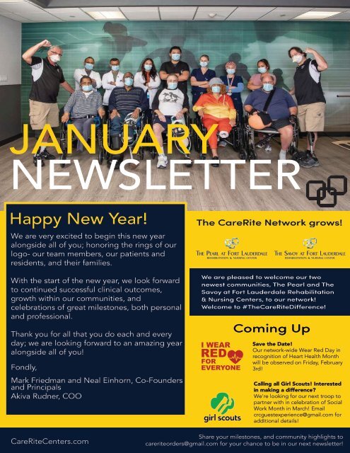 January Newsletter