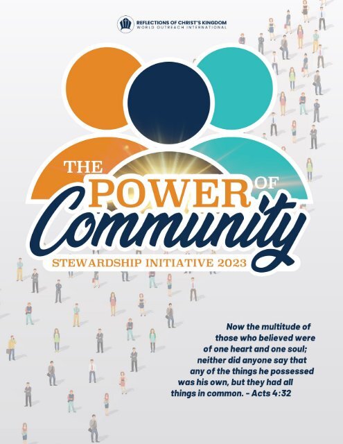 The Power of Community Stewardship Initiative