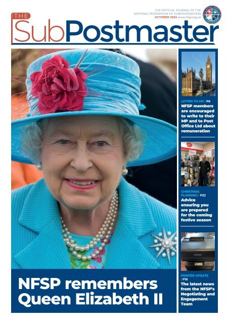 The SubPostmaster Magazine - October 2022