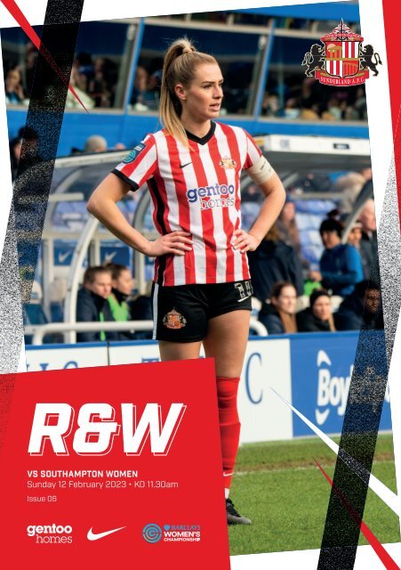 Red & White Issue 06: SAFC Women vs Southampton Women