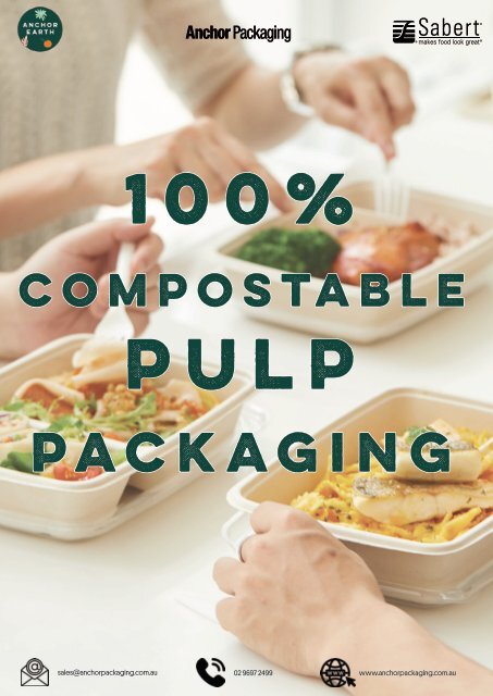 Sabert Pulp Packaging Brochure 2023 8 pages
