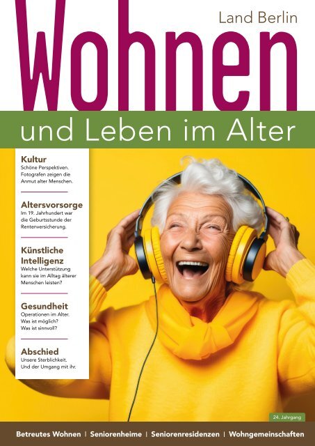Wohnen und Leben im Alter - Land Berlin