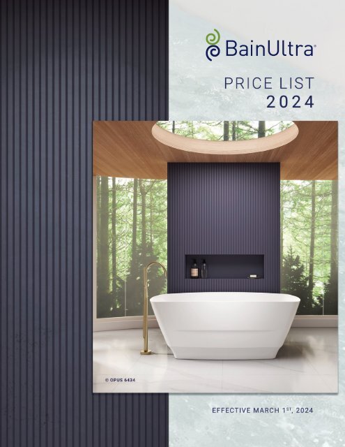 BainUltra Interactive Price List 2024