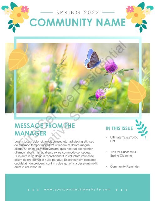 Spring Newsletter 2023