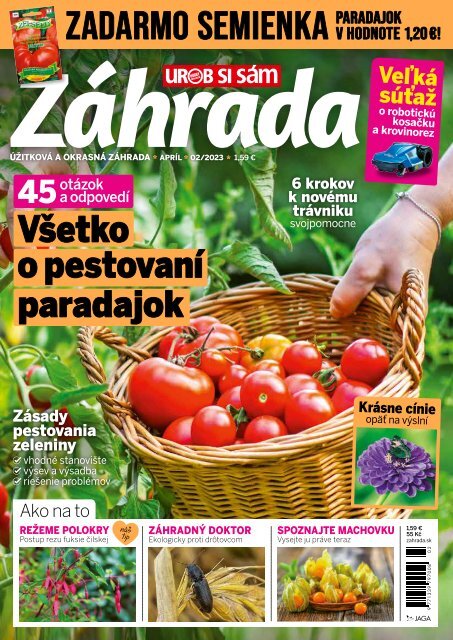 Časopis Urob si sám Záhrada 2/2023