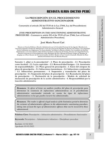 Procedimiento Sancionador Magazines