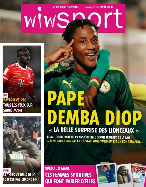 Journal wiwsport n155 - 08 mars 2023