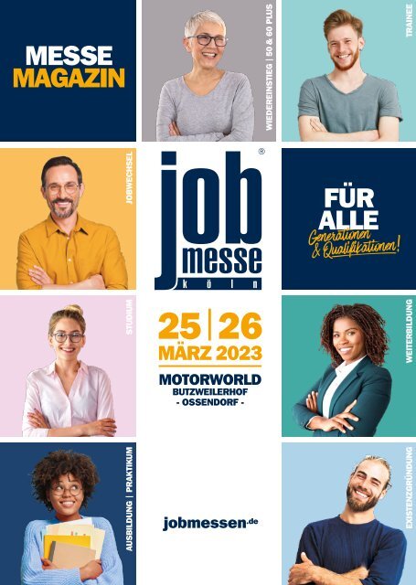 Das MesseMagazin zur jobmesse köln 2023