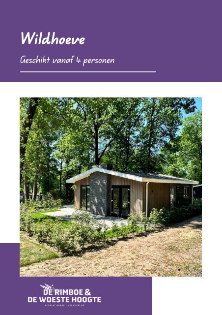 Leaflet Wildhoeve Rustiek