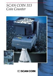 SCAN COIN 303 Coin Counter - SRS Systems Inc.