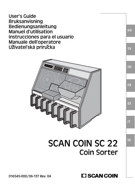 SCAN COIN SC 22